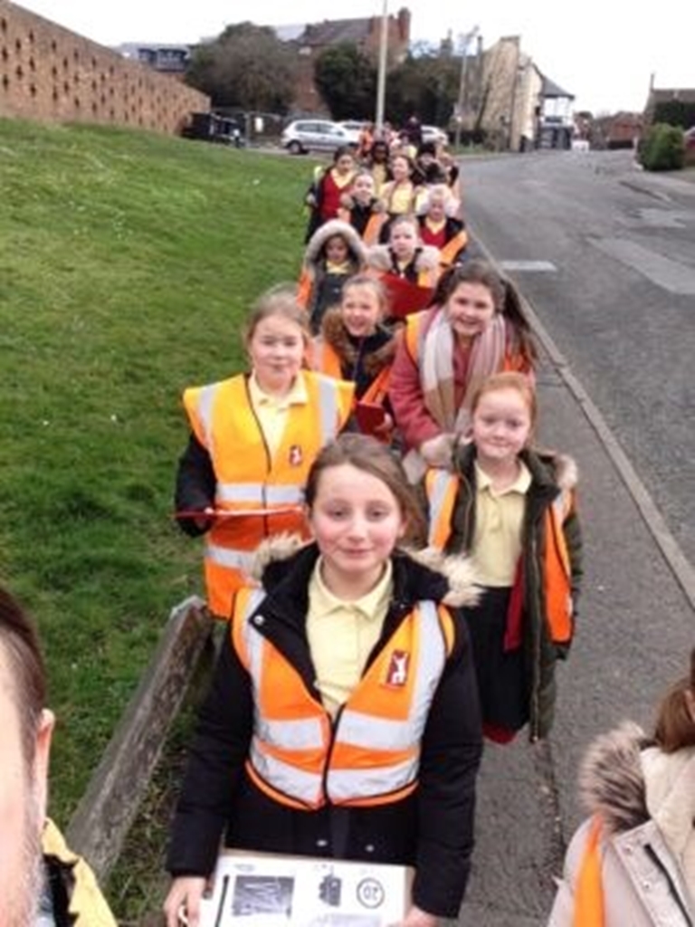 Roberts Primary School - Year 4 Road Safety Walk
