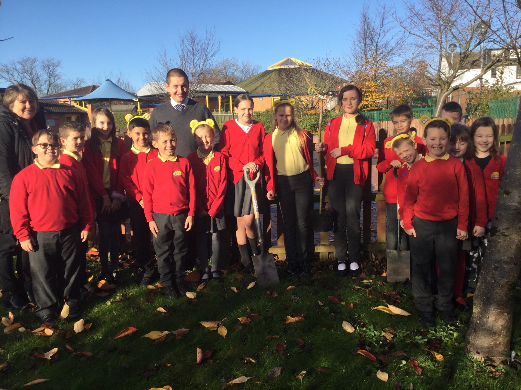 Roberts Primary School - Queen Elizabeth II - Tree Planting (November 2022)