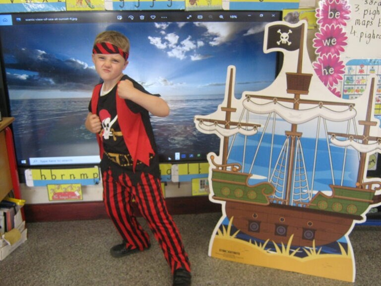 Roberts Primary School - Reception - Pirate Day (June 2022)